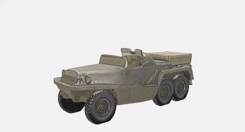 3D file GMA Jeep Military Stl Glb for 3D Printer 🪖 ・3D printing design ...