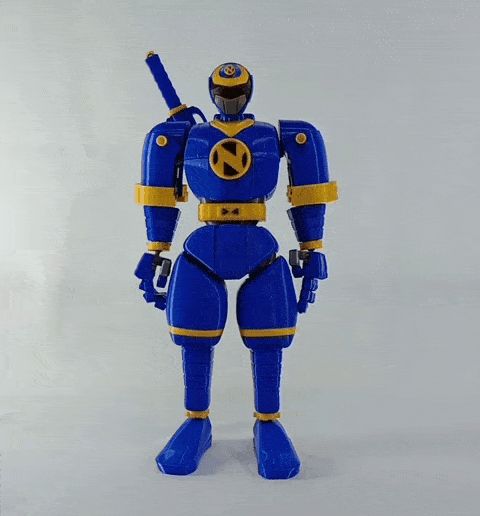 🥷 NINJOR - NINJAMAN / SAMURAIMAN POWER RANGERS KAKURANGER (no supports ...