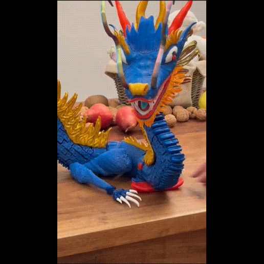🐉 Articulated Dragon. Tian Long. 天龙. Giant Articulated Dragon. Sky ...