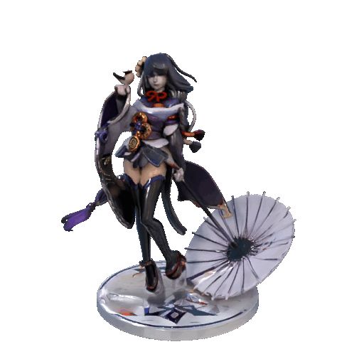 ☂️ Raiden Shogun – Minimalist 3D Printable Figurine・Free STL File for ...