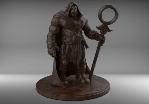 STL file Orcs - Orc Mage 🧙 ・3D printing design to download・Cults