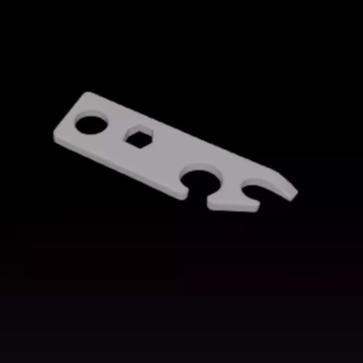 🗝️ Minimalist Multi-Tool Keychain – 3D Printable Everyday Utility Tool ...