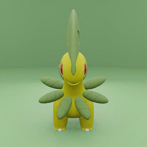 shiny bayleef