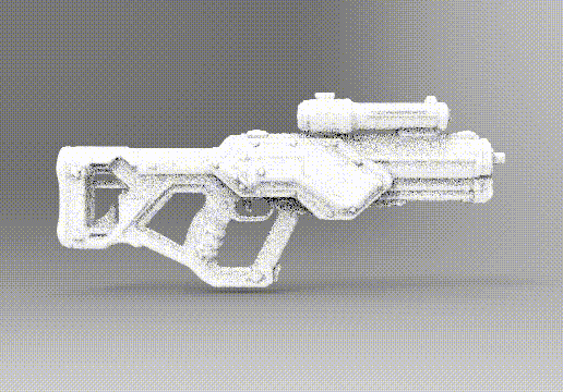 🦸 futuristic sci-fi bullpup assault rifle・ STL File for 3D printing・Cults