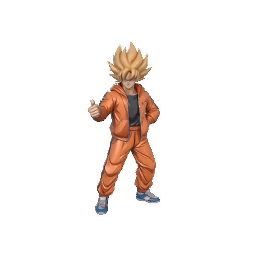 👾 goku urban・Free STL File for 3D printing・Cults