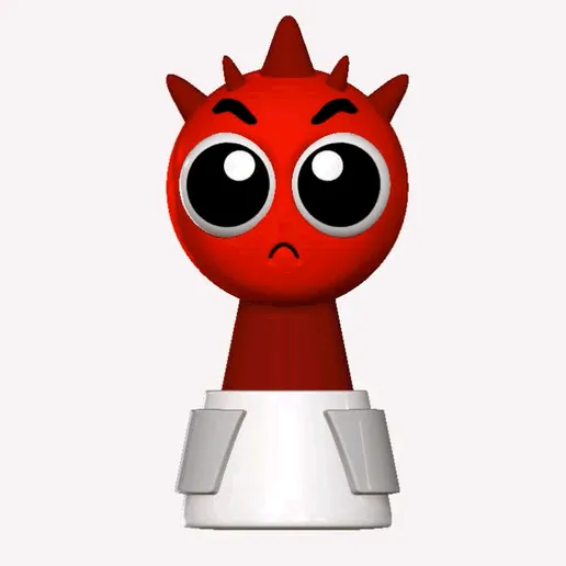 arquivo STL Sprunki Incredibox Baby Raddy Sprunki STL 3D Character ...