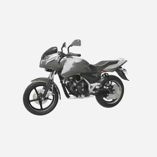 🏍️ Bajaj Rouser Motorcycle・ OBJ File for 3D printing・Cults