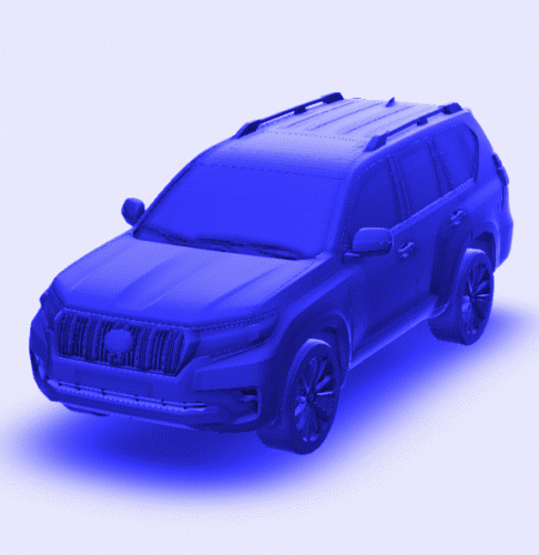 🚗 Toyota LandCruiser Prado VX・ 3D File for 3D printing・Cults