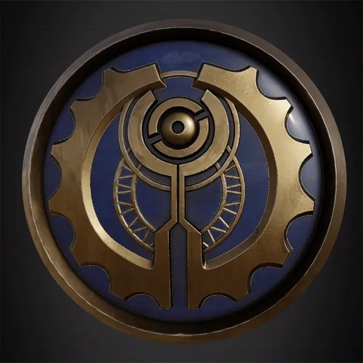 📛 Arcane Pitlover Enforcer Badge for Cosplay・Free STL File for 3D ...