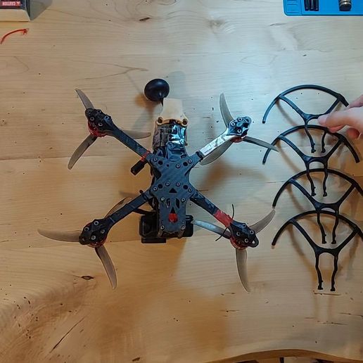 🚁 Propeller guards for APEX EVO Steele 5 fpv・ STL File for 3D printing ...