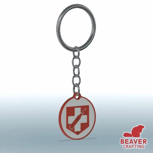 Free STL file Juggernog logo Keychain - Call of duty Black Ops III 🗝️ ...