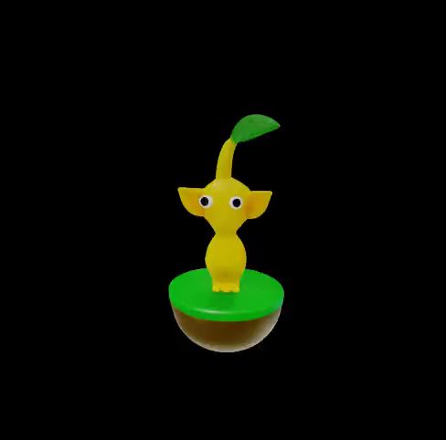 👧 Yellow Pikmin・ STL File for 3D printing・Cults