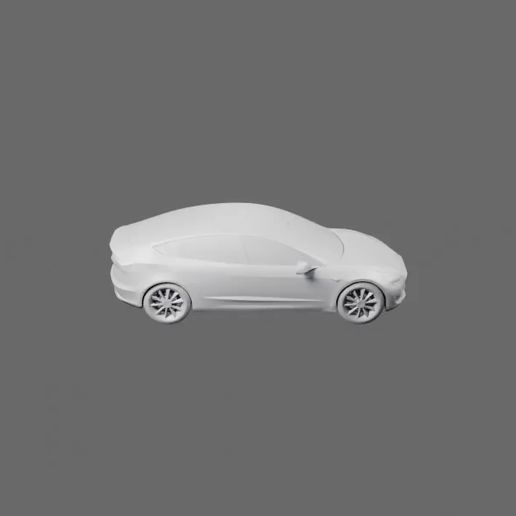 ⚡ Tesla Model 3 – 3D Printable Sleek Electric Sedan Model・ STL File for ...
