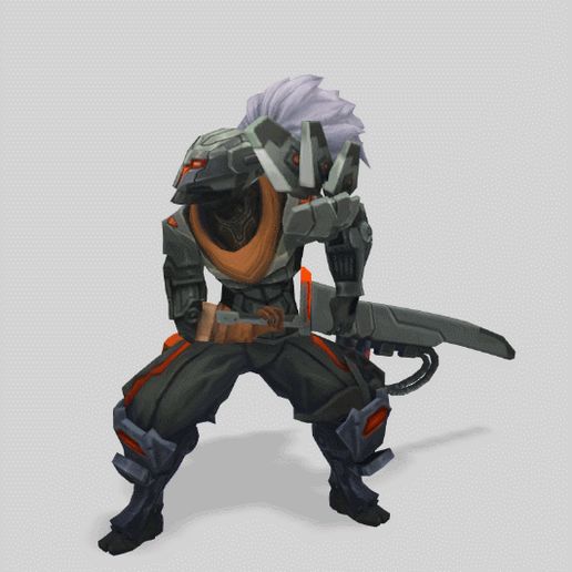 🦸 PROJECT: Yasuo League of Legends 3D print model・ STL File for 3D ...