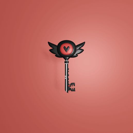 🔑 Key - Hazbin Hotel・ STL File for 3D printing・Cults