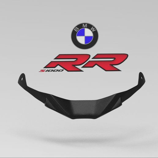 👃 BMW S1000RR 2020–2022 Front Fairing Nose (Beak) Spoiler・ STL File for ...