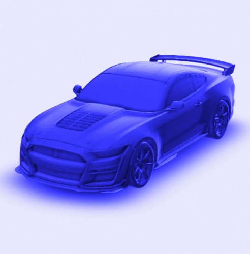 🚙 2020 Ford Mustang Shelby GT500・ 3D File for 3D printing・Cults