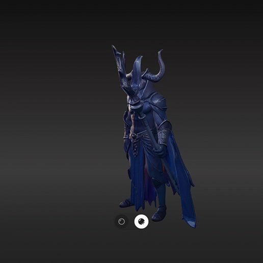 🗺️ Human - World of Warcraft Style・ STL File for 3D printing・Cults