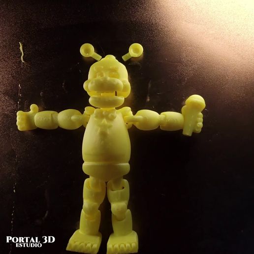 🧁 lefty / PRINT-IN-PLACE WITHOUT SUPPORT /3MF・ STL File for 3D printing ...
