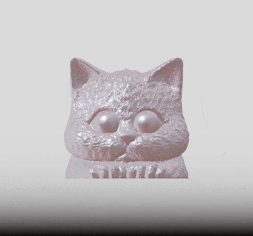 STL file Chonky Cat Figurine 🐱 ・3D printing idea to download・Cults
