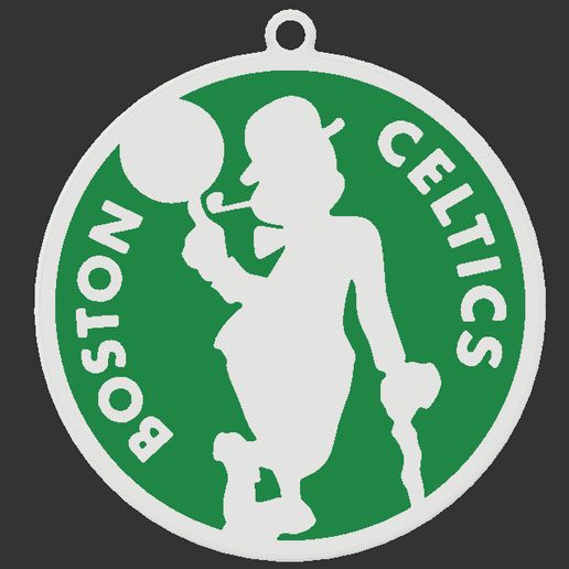 🎄 NBA - Boston Celtics - Christmas Ornament・ STL File for 3D printing・Cults