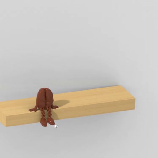 ☕ Coffee Bean Man – Articulated Caffeine Buddy STL for Desktop Vibes ...
