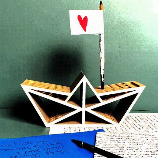 STL file Boat Desk Organizer 🛥️ ・3D printable model to download・Cults