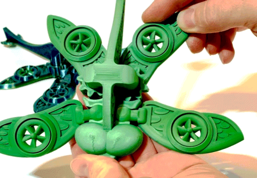 🎨 Mech Dragonfly・ 3D File for ・Cults