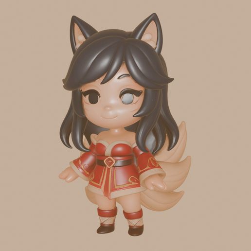 🎨 AHRI 3D Model – League of Legends Fan Art STL・ STL File for 3D ...