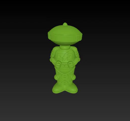 🩻 Alpha MMPR Power Rangers Bandai・ STL File for 3D printing・Cults