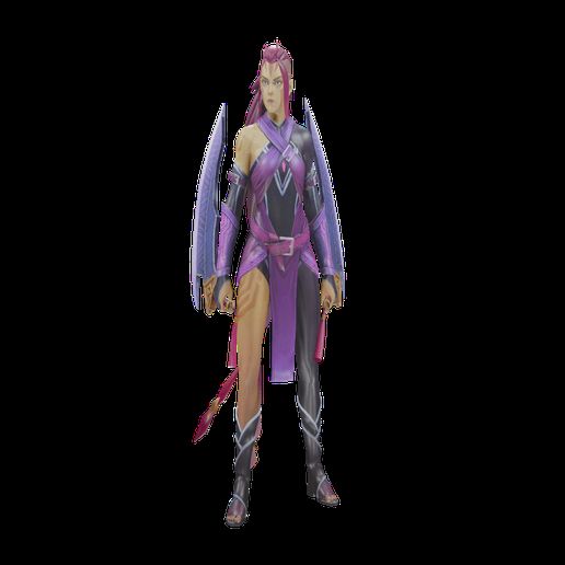 STL file Dota 2 - Anti-Mage(Wei) / Standard 👩 ・3D printing template to ...