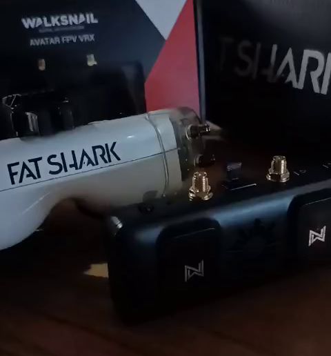 💭 Quick-Release Mount for Walksnail VRX – Fatshark HDO (No Screws ...