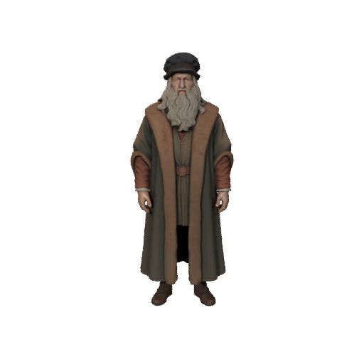 LEONARDO DA VINCI: The Renaissance Master! 🖌️ 3D Model of the Universal ...