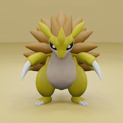 🐉 Pokemon Generation I Ground Type Pack・ STL File for 3D printing・Cults