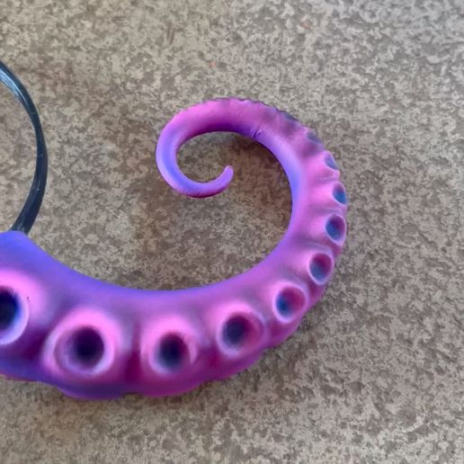 STL file Tentacle Octopus Headband 🐙 ・3D printing template to download ...