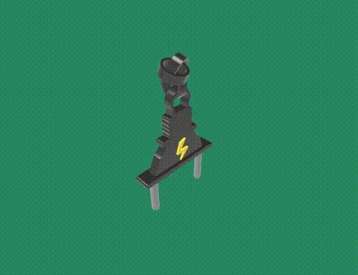 STL file Key Chain Electric Plug 🔑 ・Model to download and 3D print・Cults