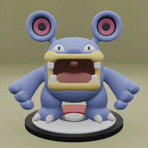 STL file Pokemon No. 294 Loudred 🐉 ・3D printing design to download・Cults