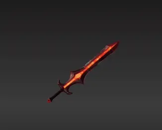 🗡️ Organic Demon Sword - Printable Prop Inspired by Action Video Games ...