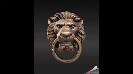 STL file Lion Lock 🦁 ・3D print object to download・Cults