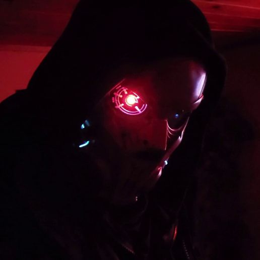🎃 Shroud's Mask - Dispatch・ STL File for 3D printing・Cults