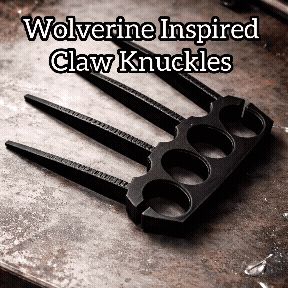 🦸 Wolverine-Inspired Claw Knuckles・ STL File for 3D printing・Cults