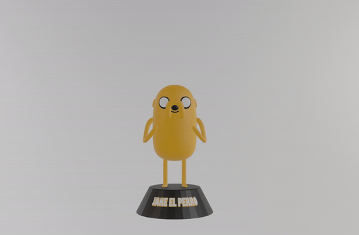 Archivo STL gratis JAKE EL PERRO 🦸 ・Objeto de impresión 3D para ...