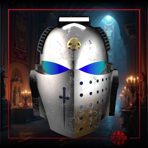 🪖 Grey Knight helmet wearable・ 3D File for 3D printing・Cults