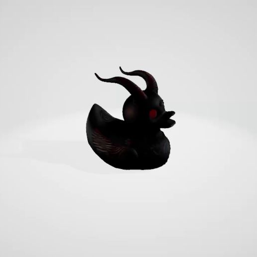 😈 devil duck・ STL File for 3D printing・Cults