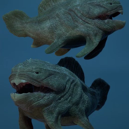 👹 Dunkleosteus (Figure)・ STL File for 3D printing・Cults