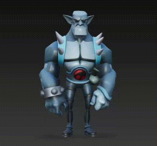 🐅 Pantro Chibi・ 3D File for 3D printing・Cults