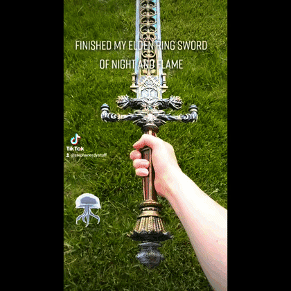 flame bladed sword elden ring