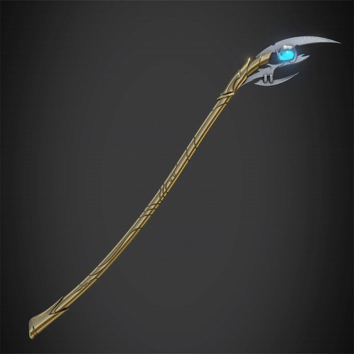 🦸 Loki Chitauri Scepter Full Height for Cosplay・ STL File for 3D ...