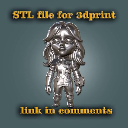 👾 Lucy from fallout series・ STL File for 3D printing・Cults