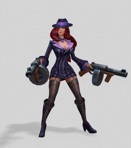 STL file Crime City Miss Fortune League of Legends 3D print model 🏙️ ...